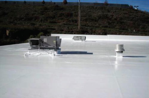 What is the typical ASTEC Re-Ply System for converting single-ply roofs?