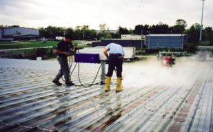 What is the typical* ASTEC Re-Ply System for converting metal roofs?